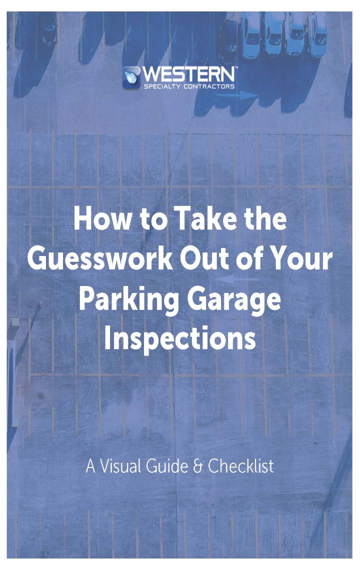 Parking Garage Inspection Visual Guide & Checklist | Western Toolkit